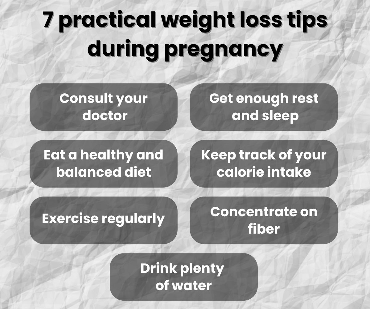 7 Proven Weight Loss Tips During Pregnancy