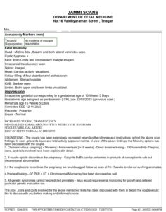 NT Scan Report Sample: Normal Vs Abnormal Reports Explained