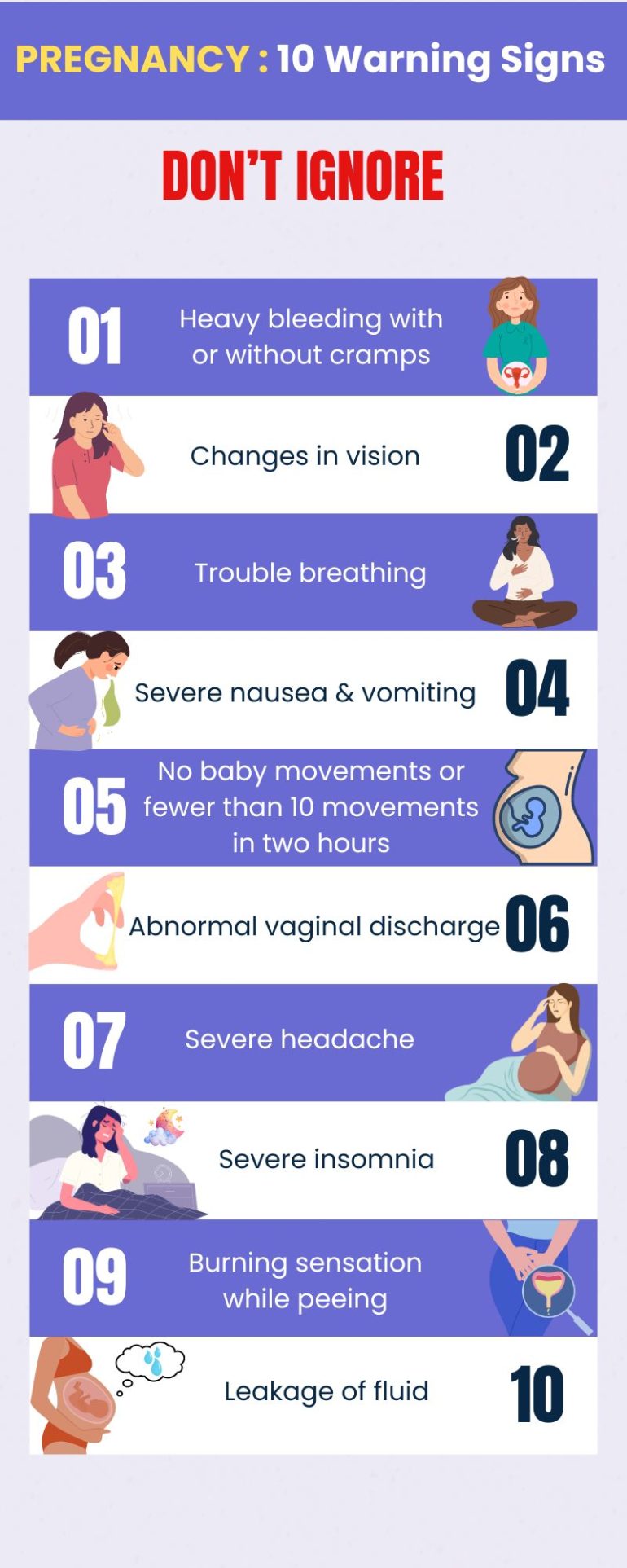 11 Important Mistakes to Avoid during Pregnancy - Tips for a Healthy ...